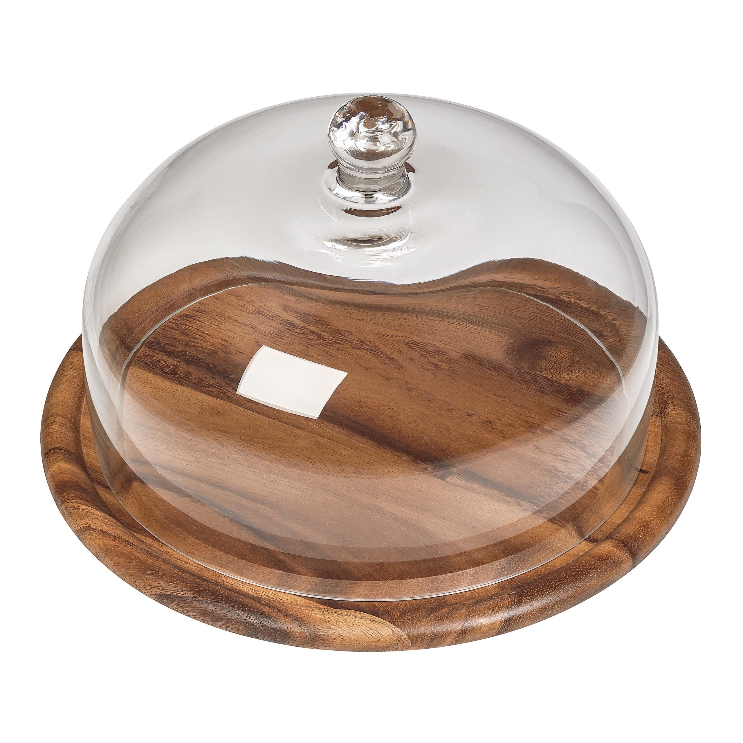 Tala Round Board w Groove in Lacquered Acacia (Pack of 6) - islandcatering